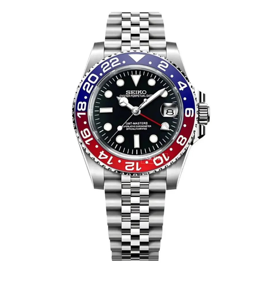 Sicilia Watch Mods - Seiko Mod "Pepsi" GMT