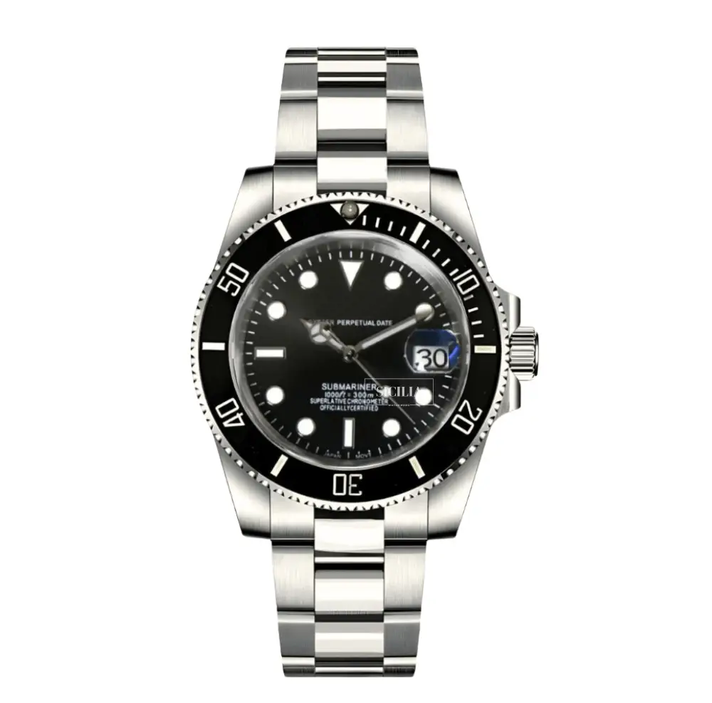 Sicilia Watch Mods - Seiko Mod "Black" Submariner